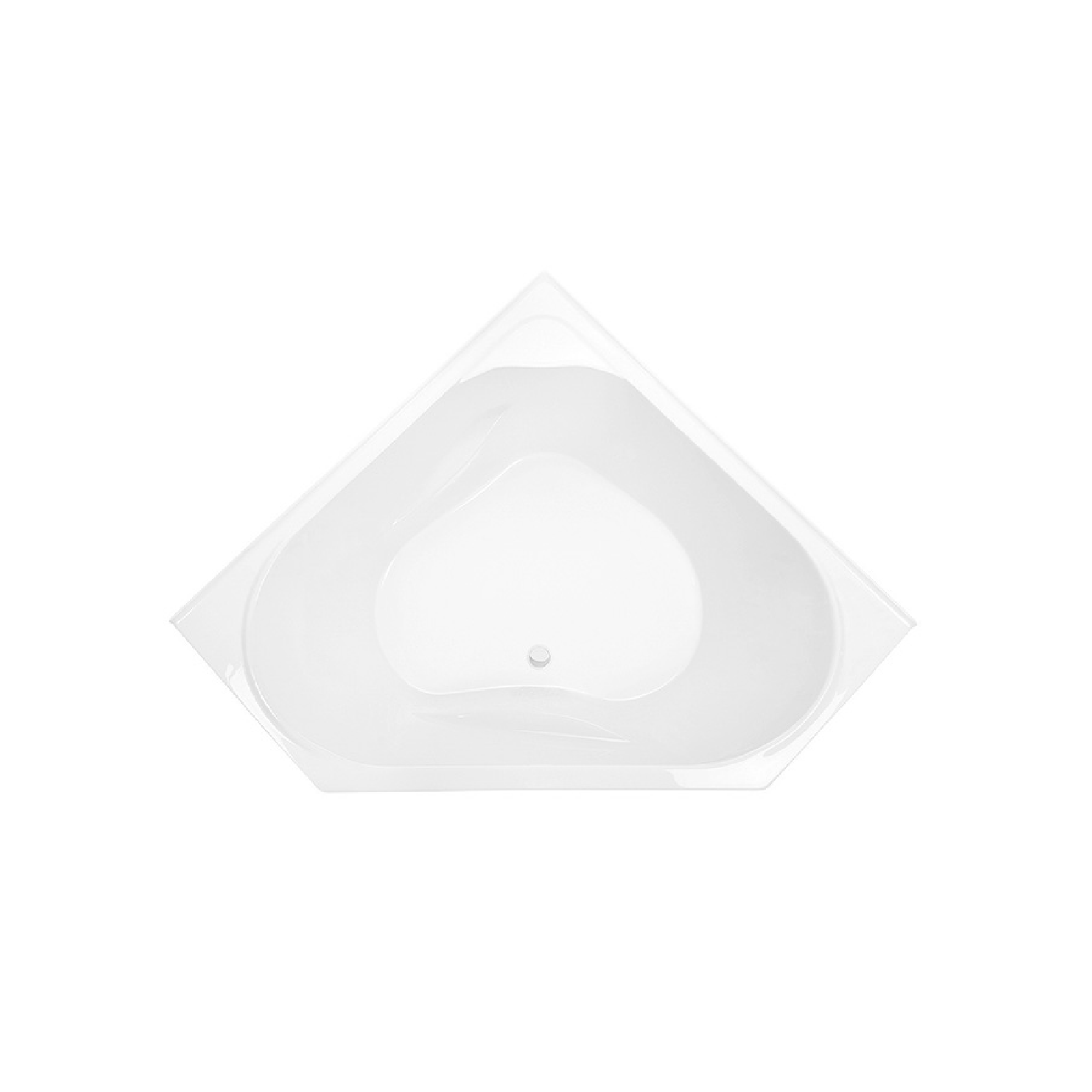 DECINA - Angelique 1465 Inset Corner Bath Baths | Bathroom City