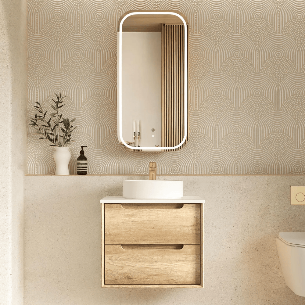 OTTI - Byron 600mm Natural Oak Vanity | Bathroom City